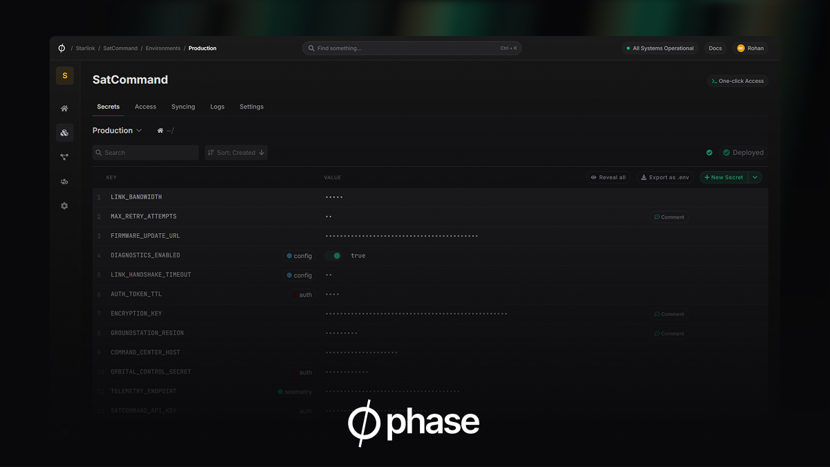 Log in | Phase Console